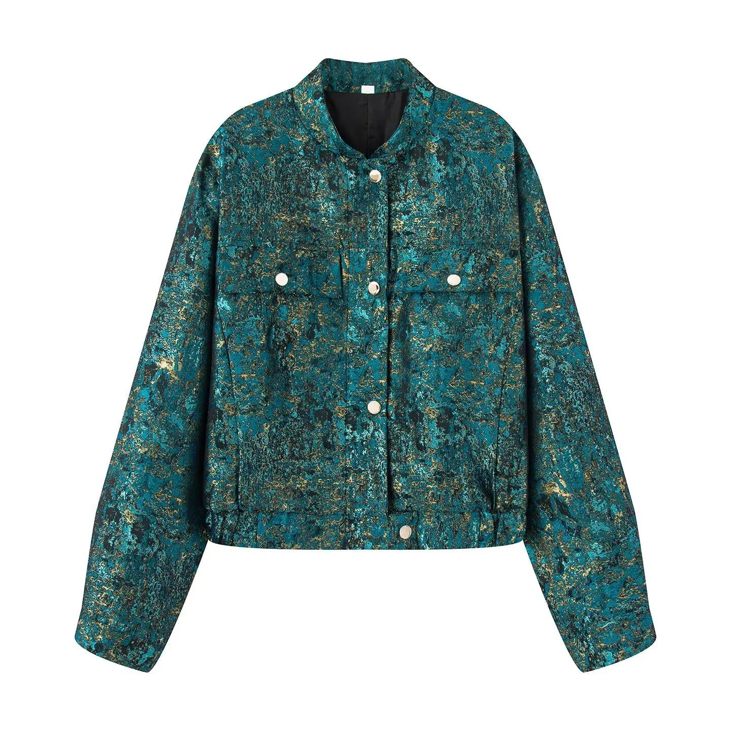 Refined Metallic Thread Texture Coat – LeeMom